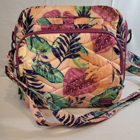 lug | Bags | Lug Ranger Crossbody Purse Pink With Strawberries | Poshmark